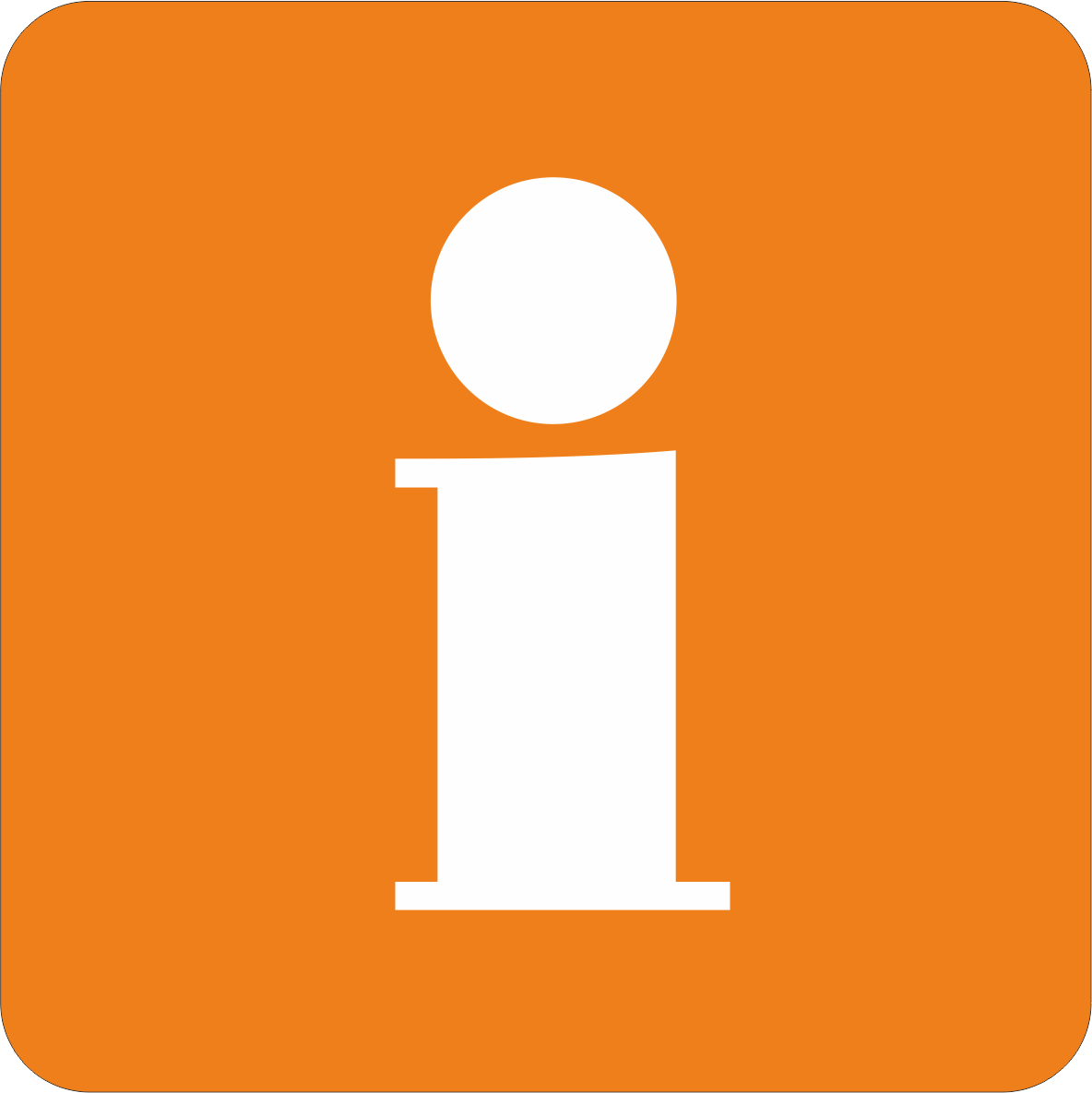 Piktogramm Information