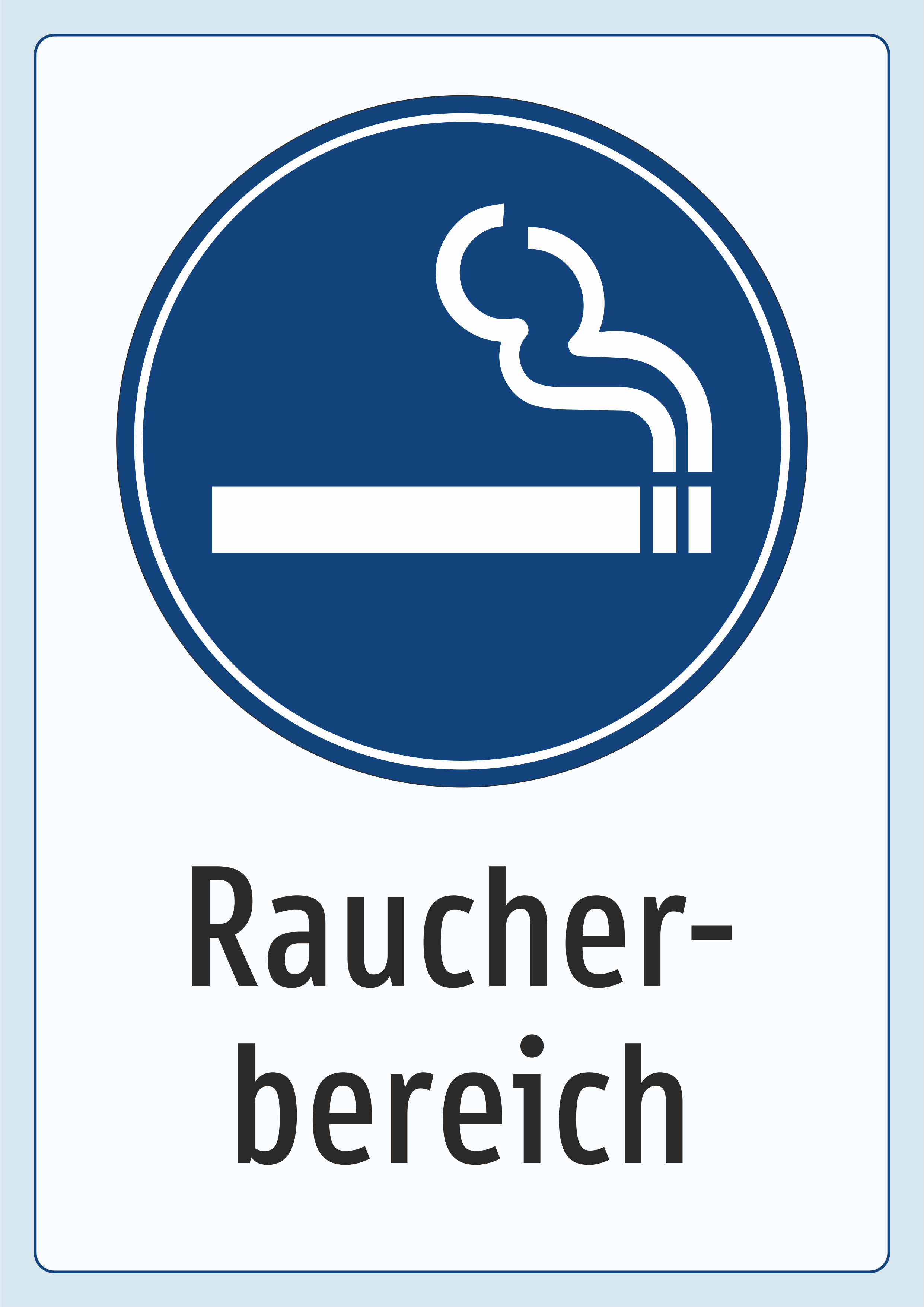 Raucherbereich Raucherbereich Rauchen verboten Kennzeichnung Hinweis